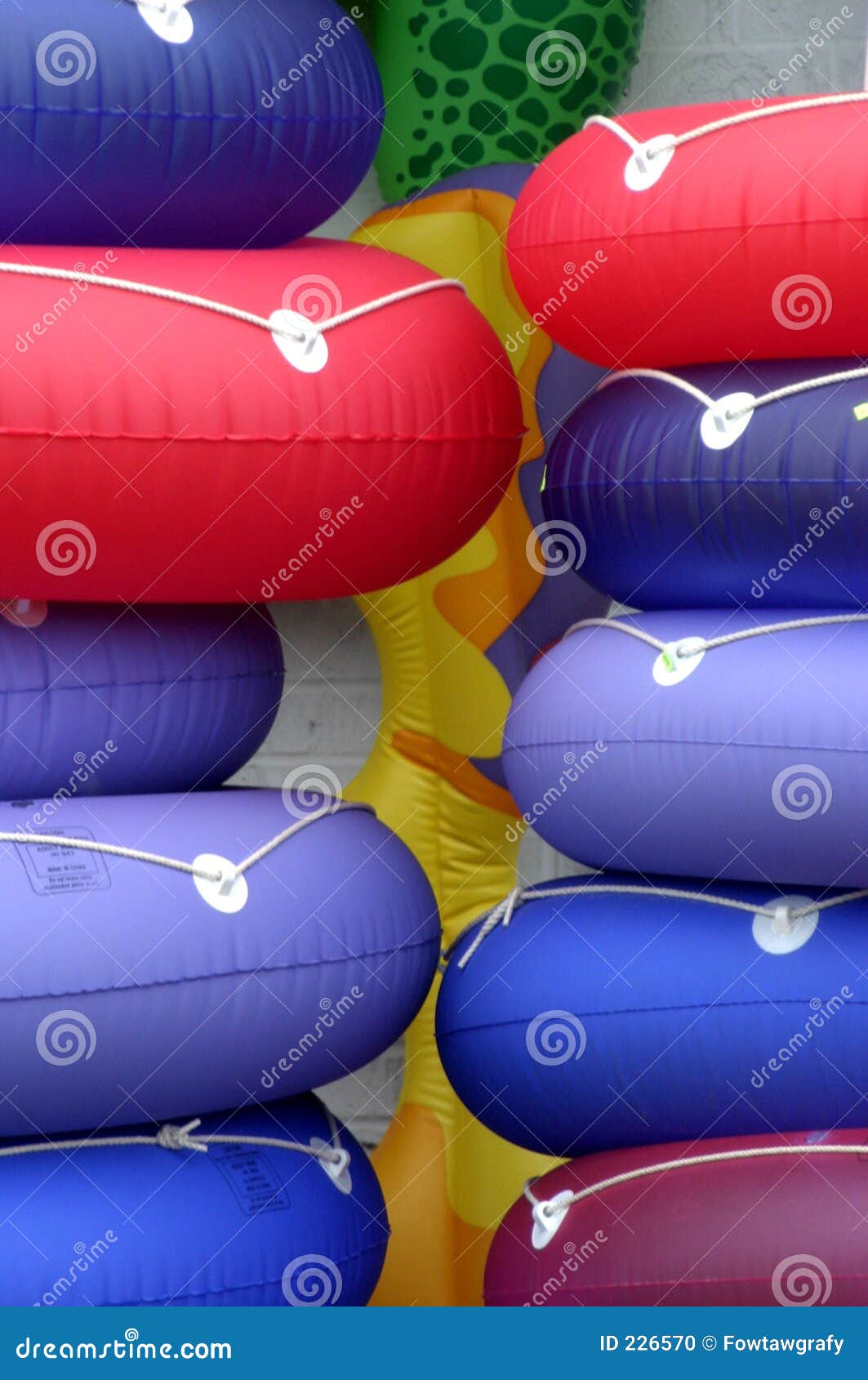 Pile Of Beach Floats Picture. Image: 226570