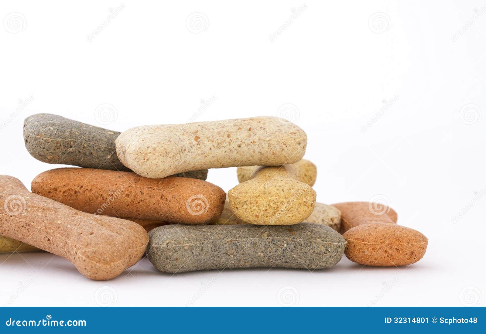 Pile of Bone Shaped Dog Treats Stock Image - Image of bone, animal ...