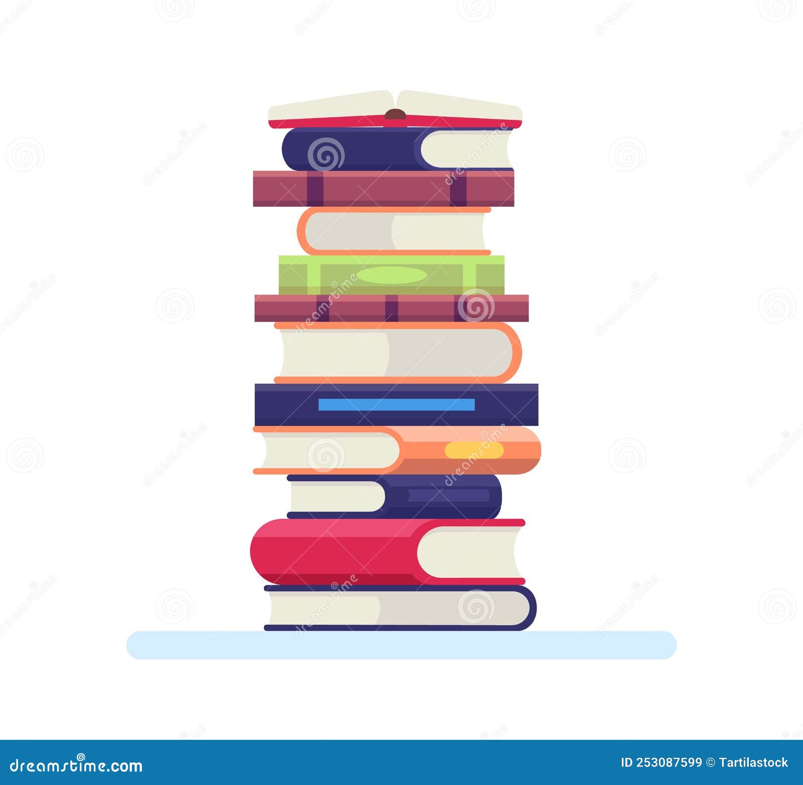 Stack Of Colorful Alphabets Letters Stock Photography | CartoonDealer ...