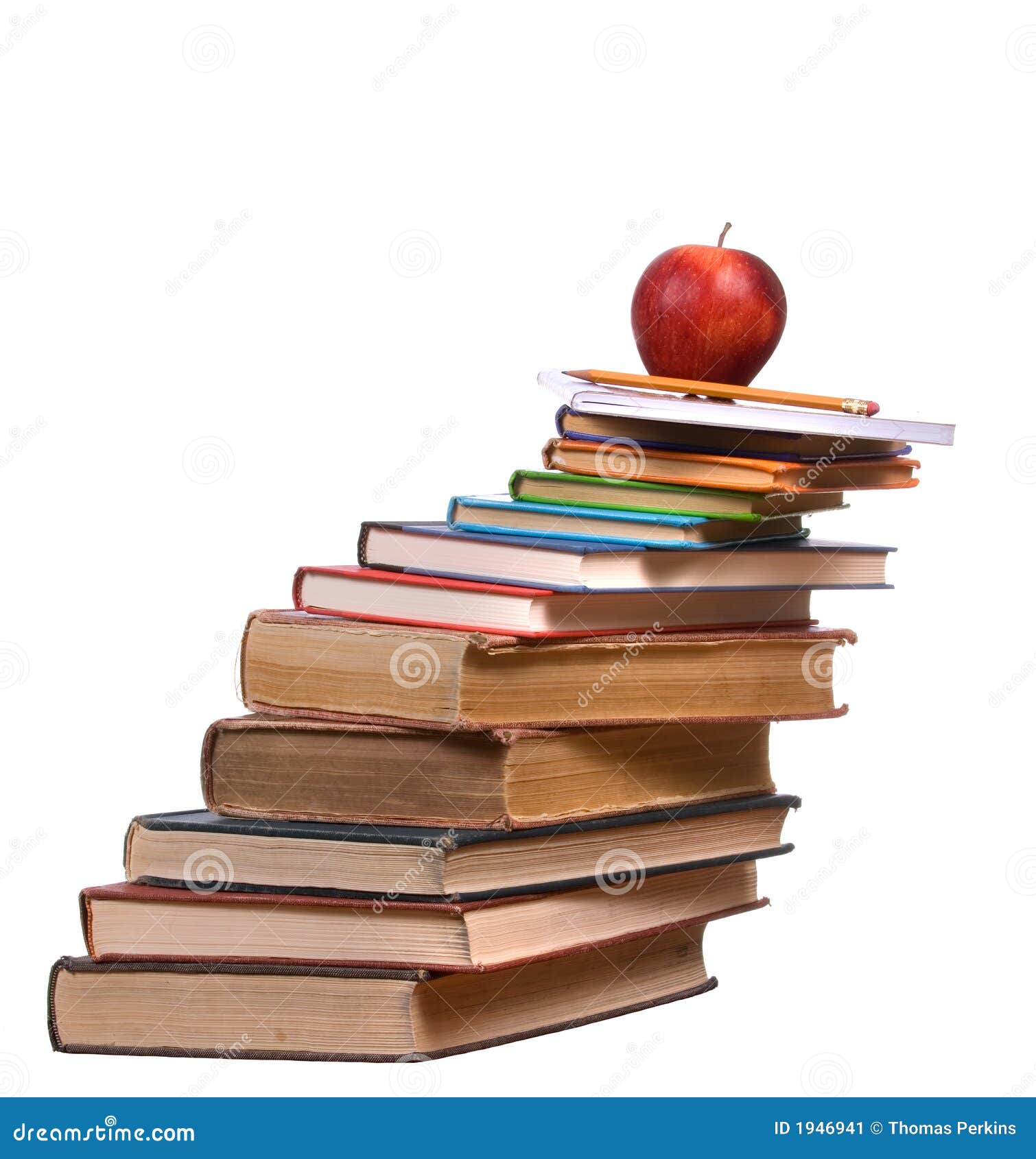 Pile of books 2 stock image. Image of childhood, tall - 1946941