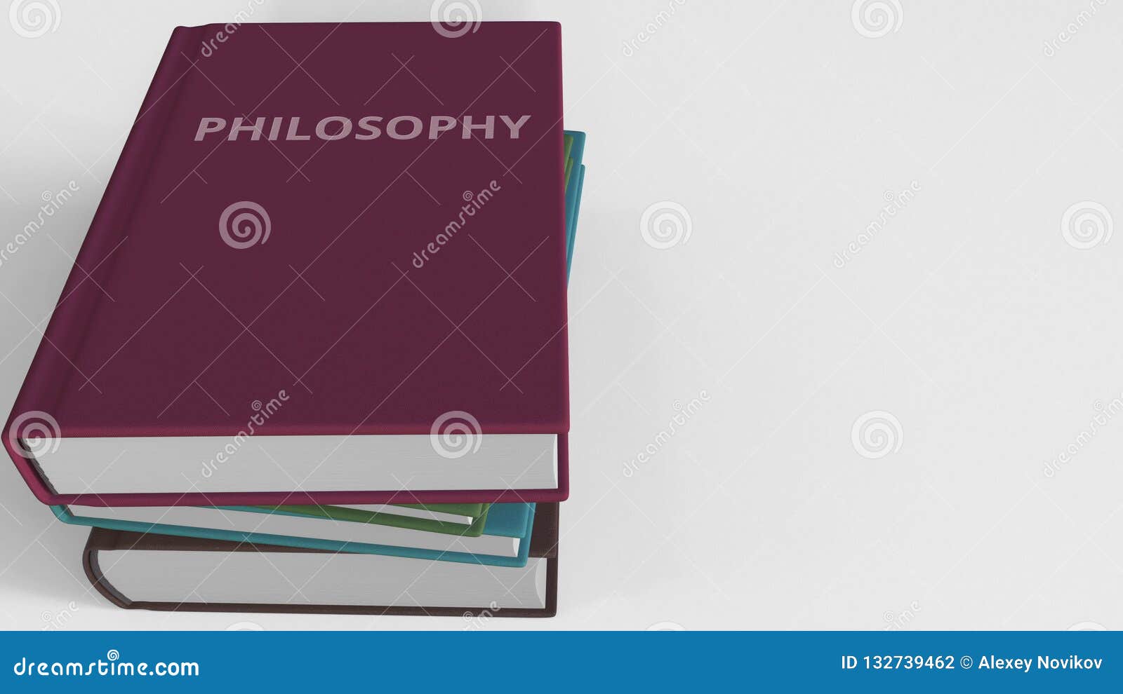 Pile of Books on PHILOSOPHY. 3D Animation Stock Footage - Video of ...