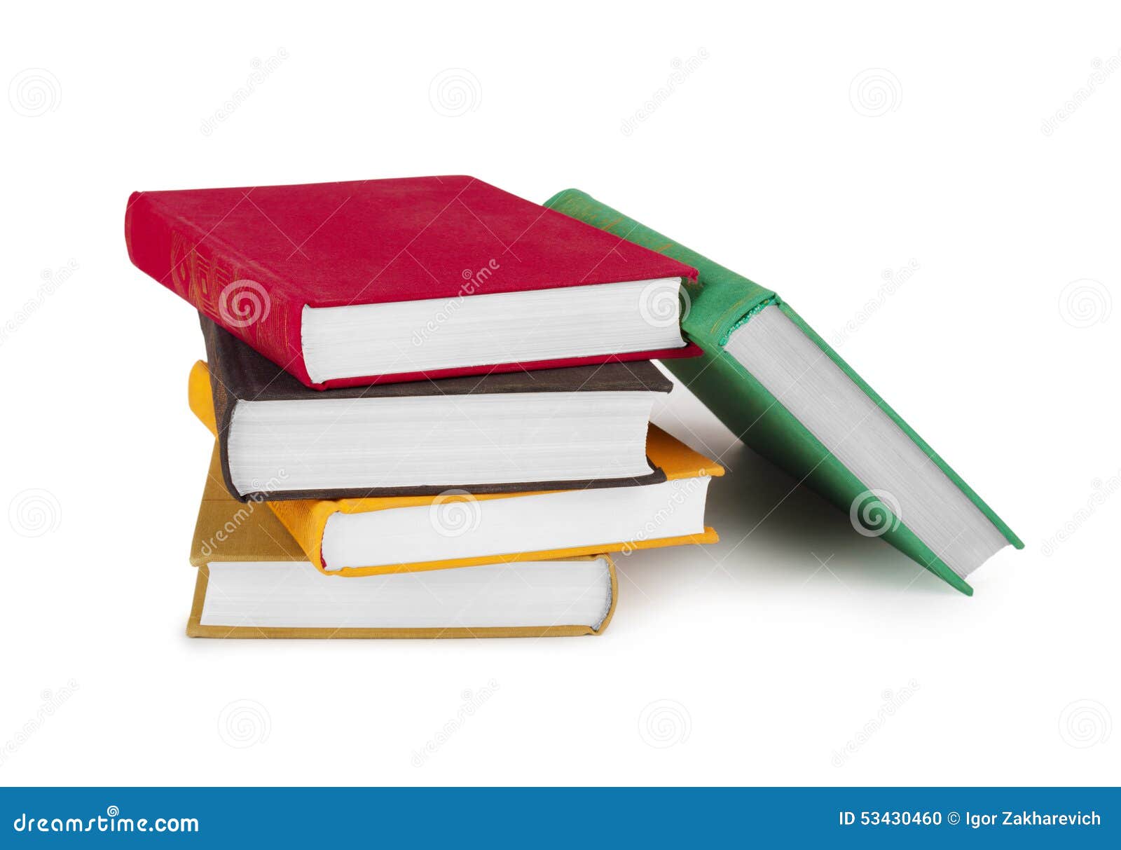 Pile Of Books Stock Photo - Image: 53430460