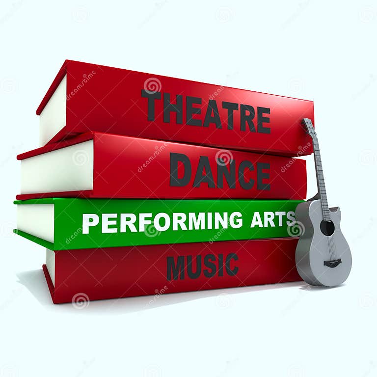 Pile of Books - Performing Arts Stock Illustration - Illustration of ...