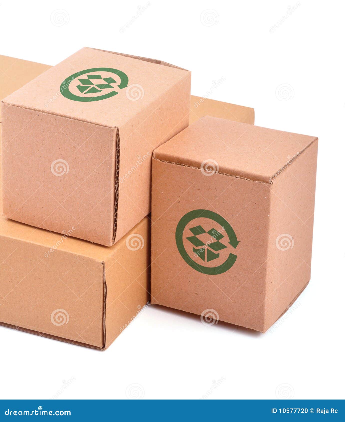 Pile of boxes stock photo. Image of board, corrugated - 10577720