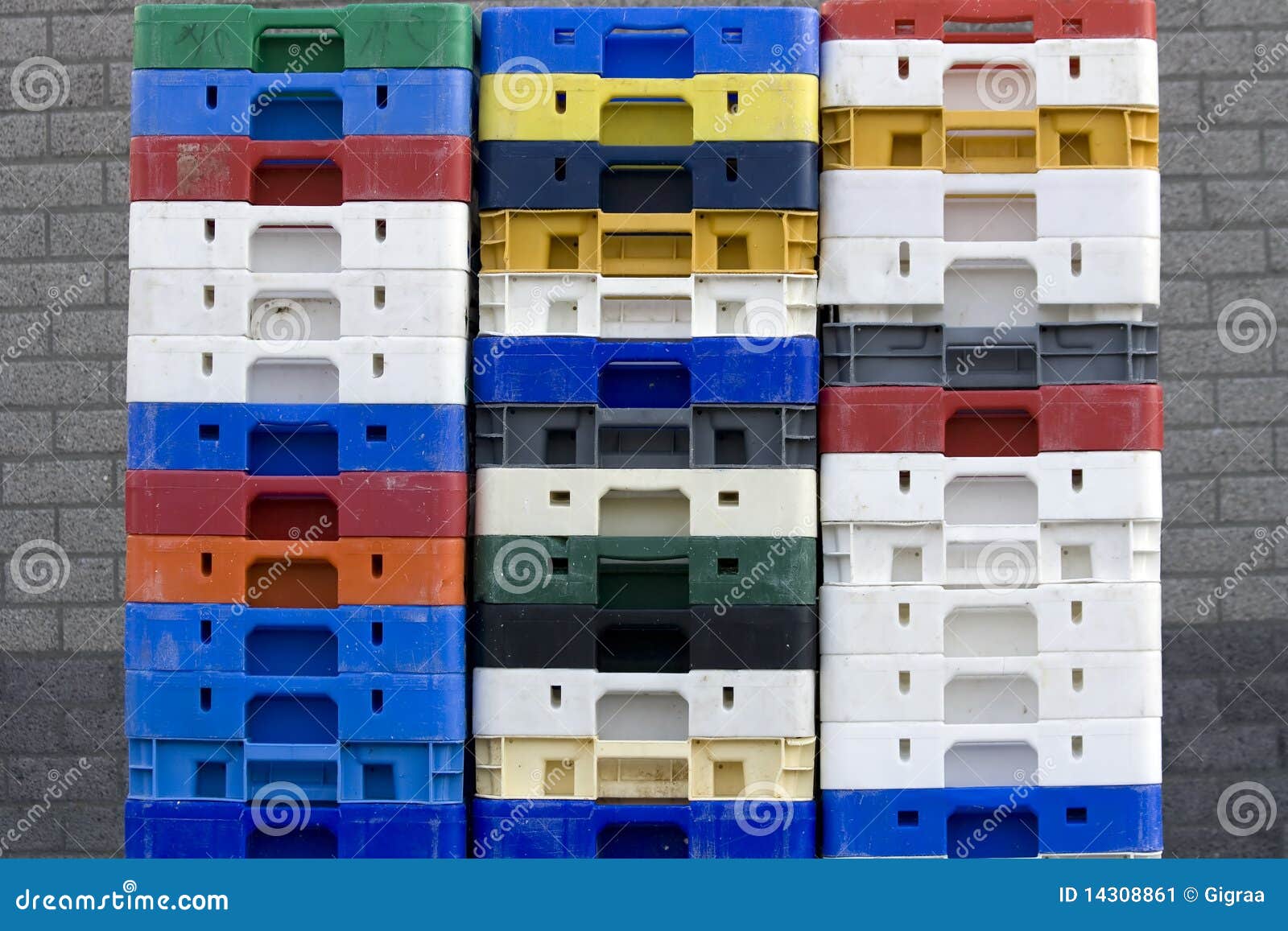 Pile of boxes stock image. Image of fresh, plastic, boxes - 14308861