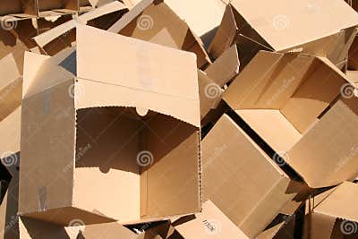 Pile of Boxes stock photo. Image of collection, recycle - 330844