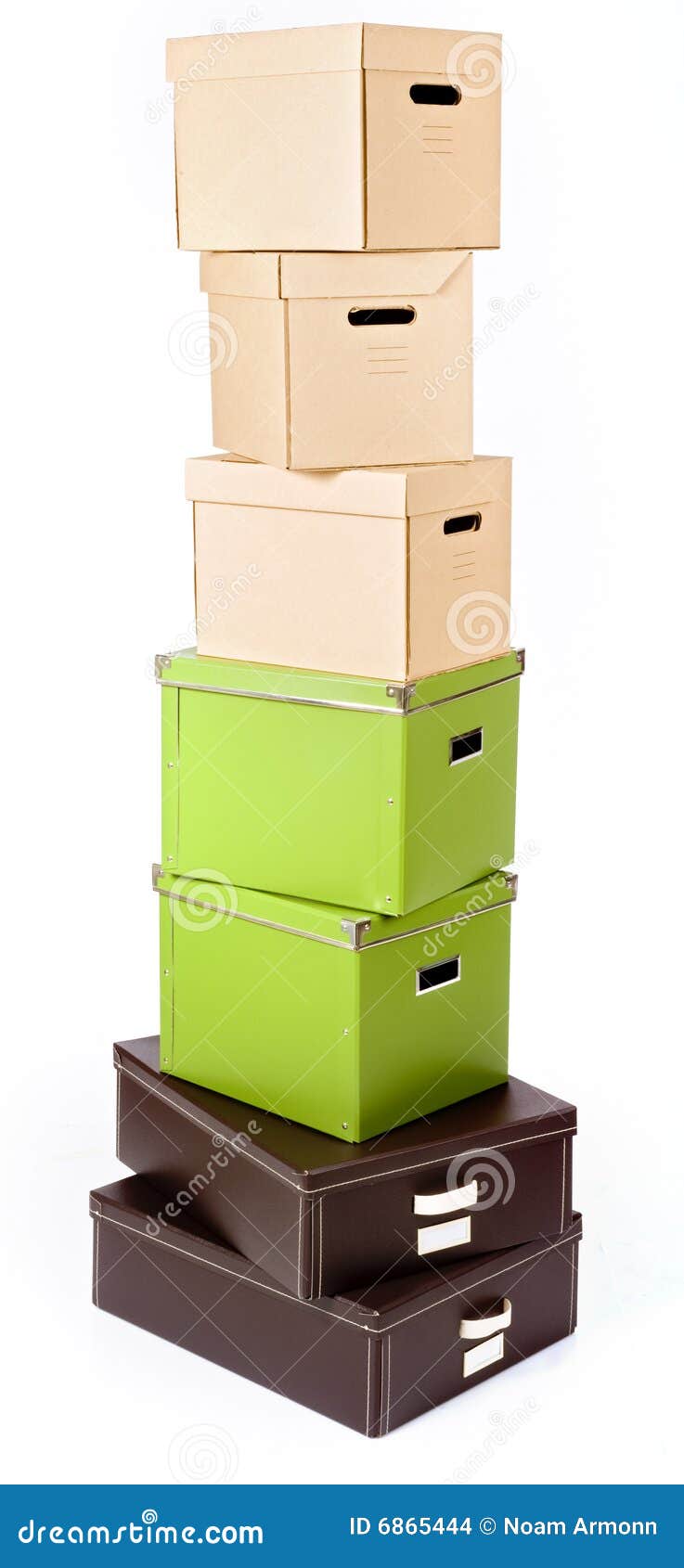 Pile of boxes stock photo. Image of color, background - 6865444
