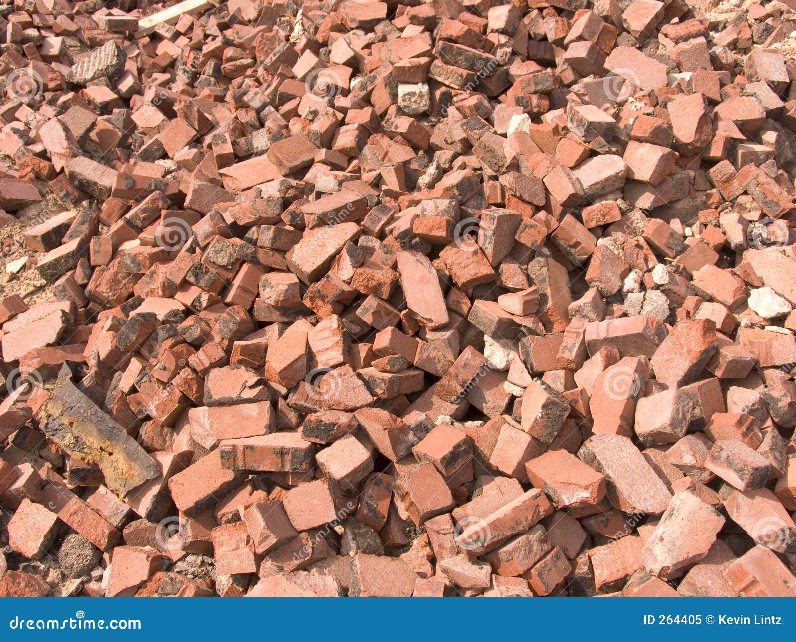 Pile of bricks stock image. Image of heap, ruined, pile - 264405