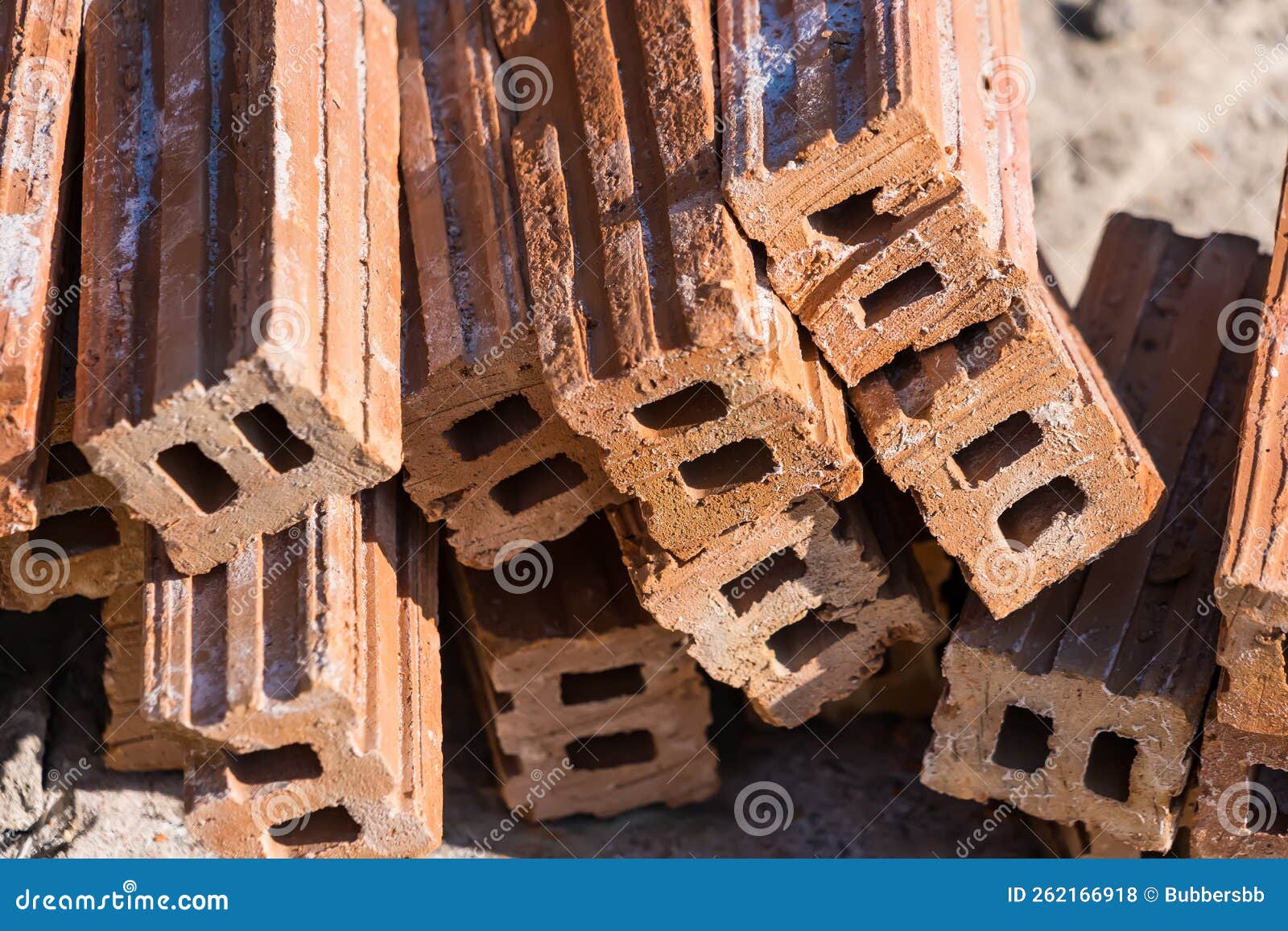 Pile of Bricks for Construction , Group of Bricks Square Construction ...