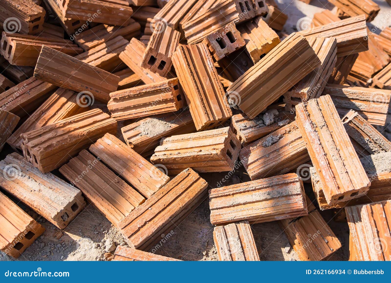 Pile of Bricks for Construction , Group of Bricks Square Construction ...