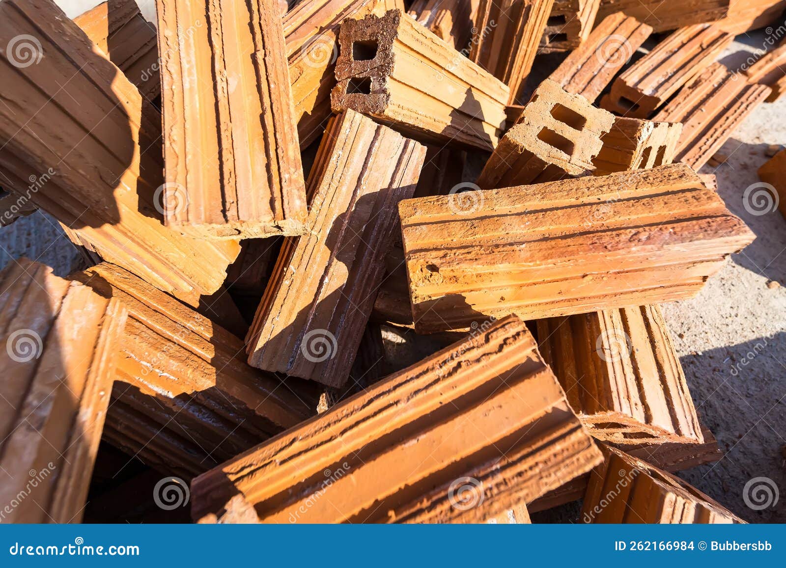 Pile of Bricks for Construction , Group of Bricks Square Construction ...