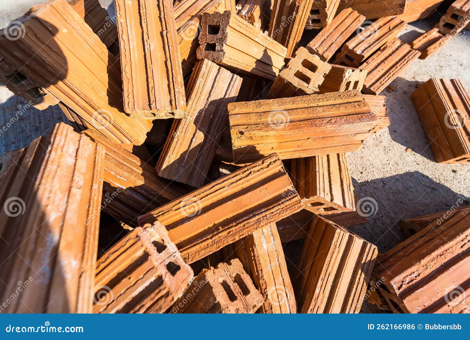 Pile of Bricks for Construction , Group of Bricks Square Construction ...