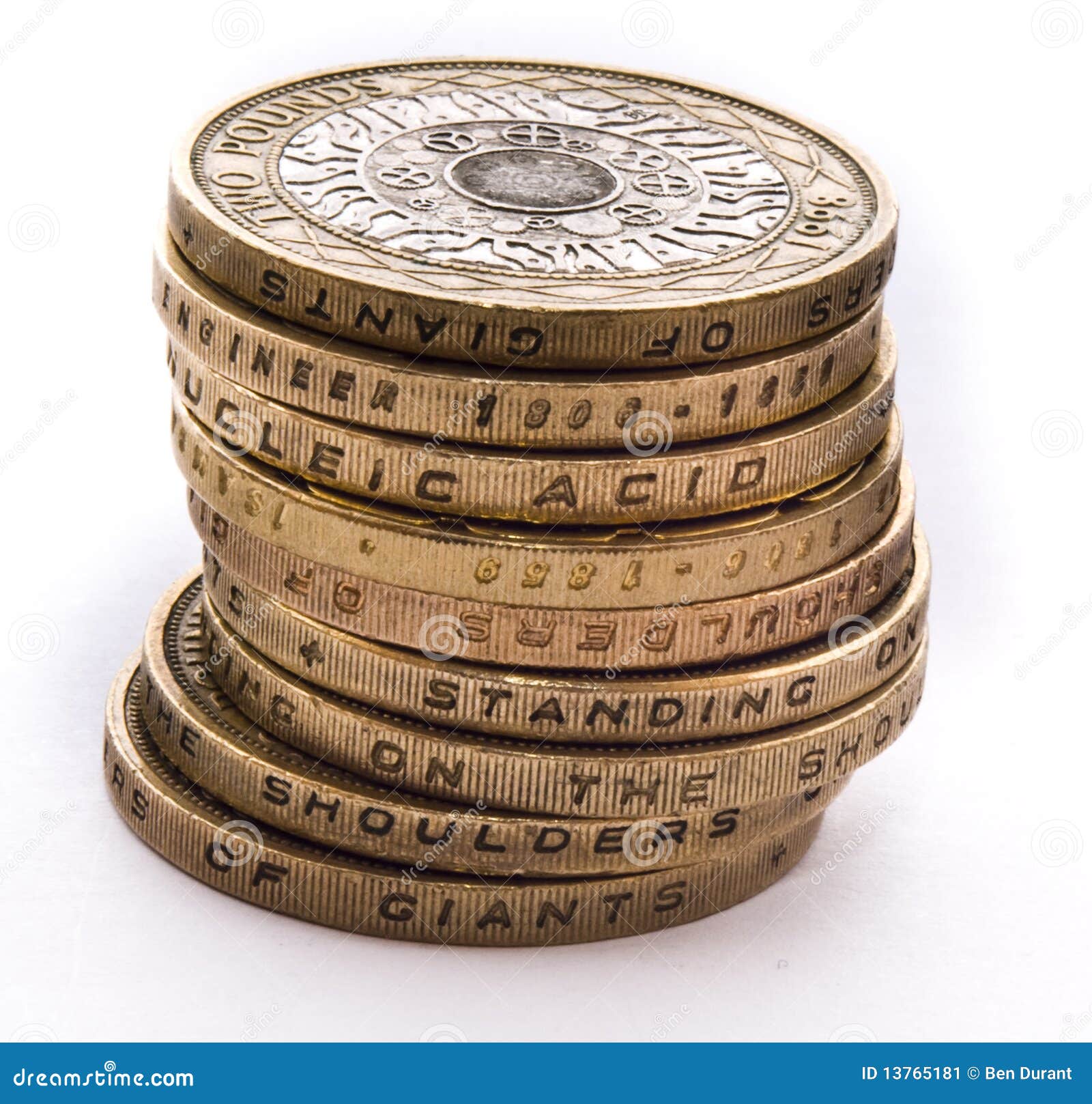 Pile of British coins stock image. Image of pound, pile - 13765181