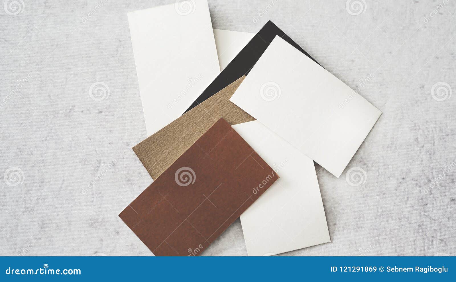 Pile of Business Card on the Floor Stock Image - Image of page ...