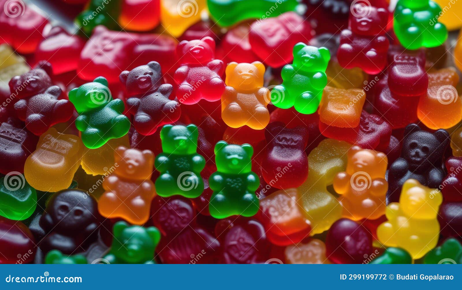 A Pile of Candy Canes in Different Colors Stock Illustration ...
