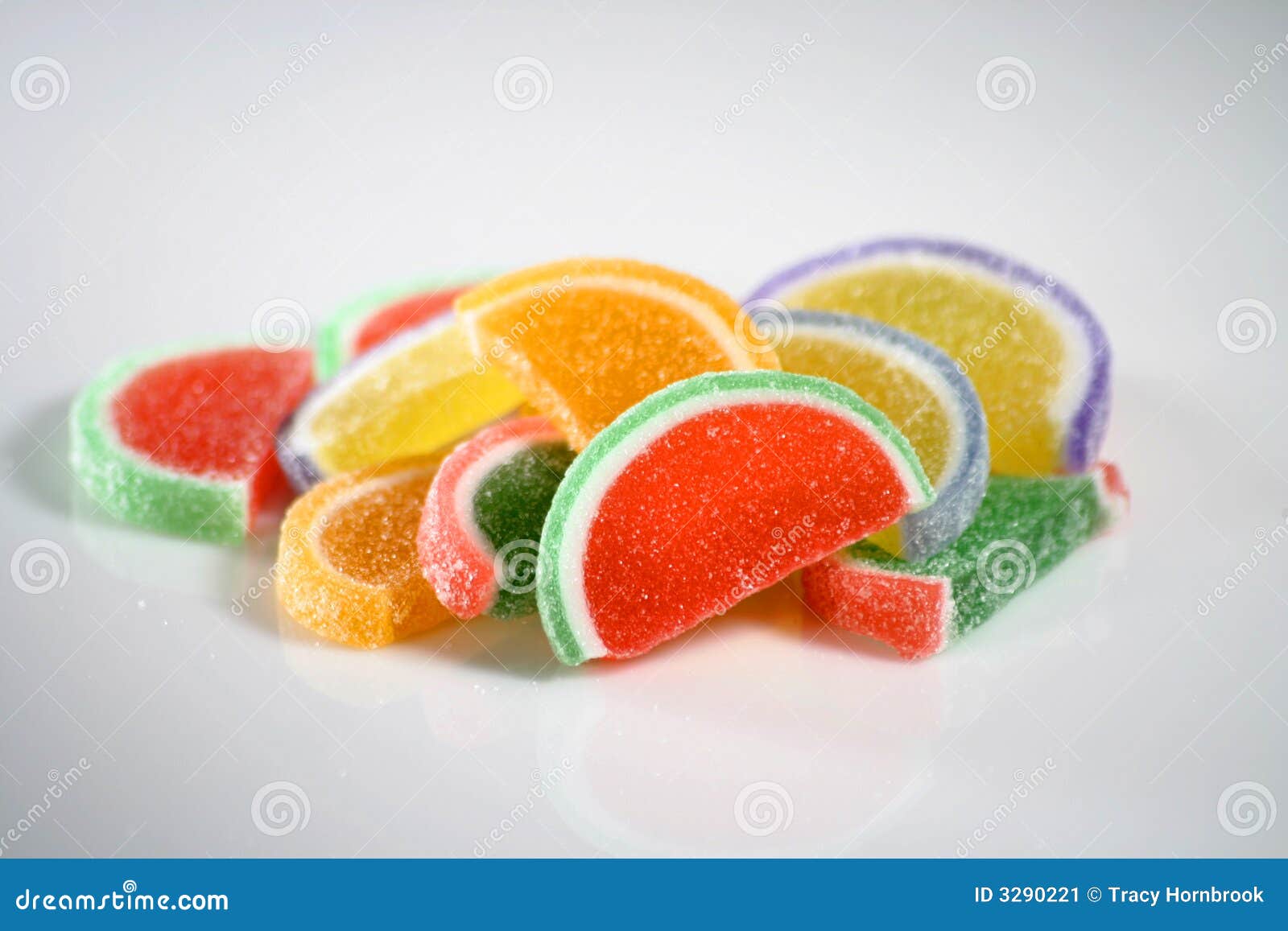 Pile of candy fruit slices stock image. Image of gelatin - 3290221