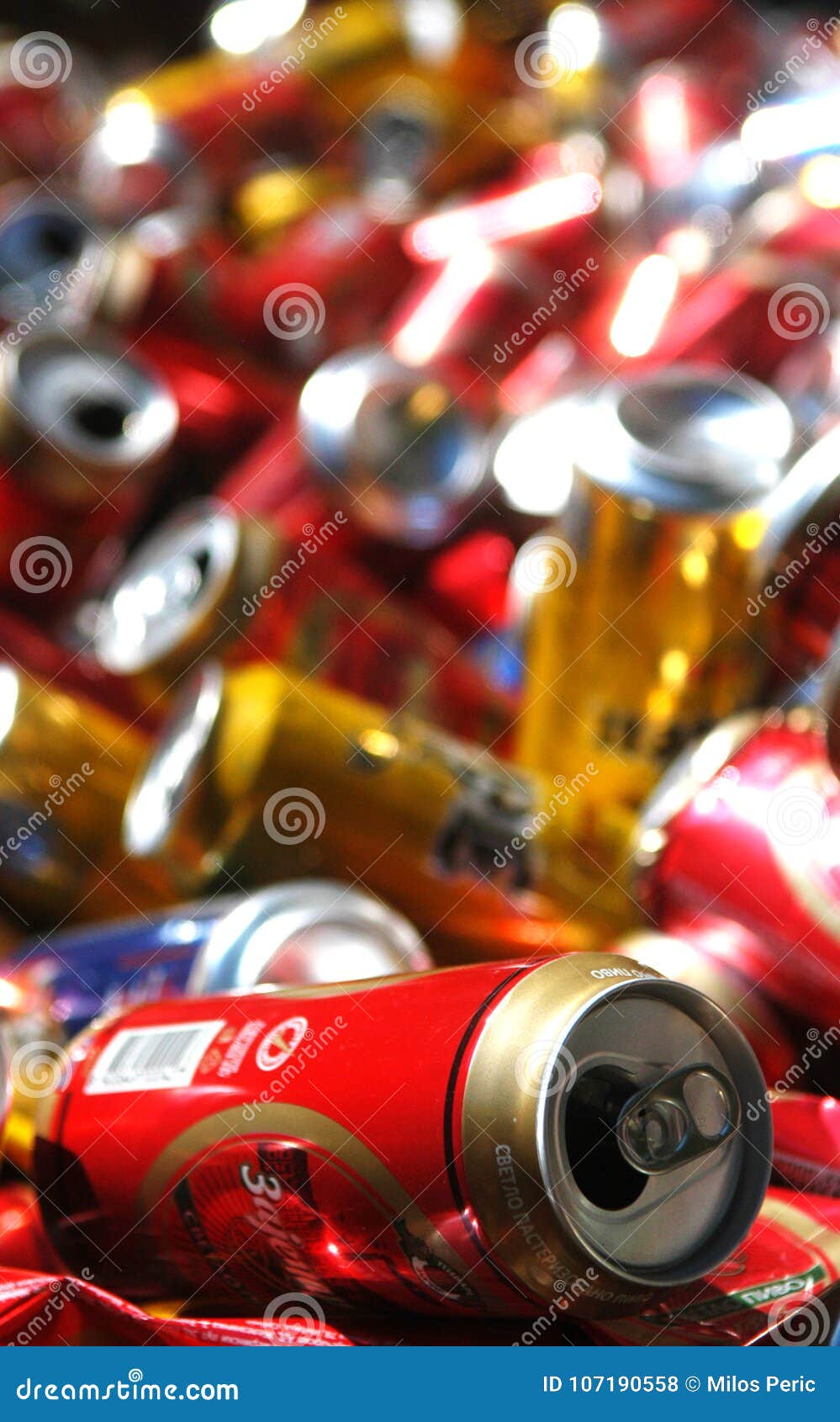 A Pile Of Tin Cans With The Faces Of Serveral Prominent French ...