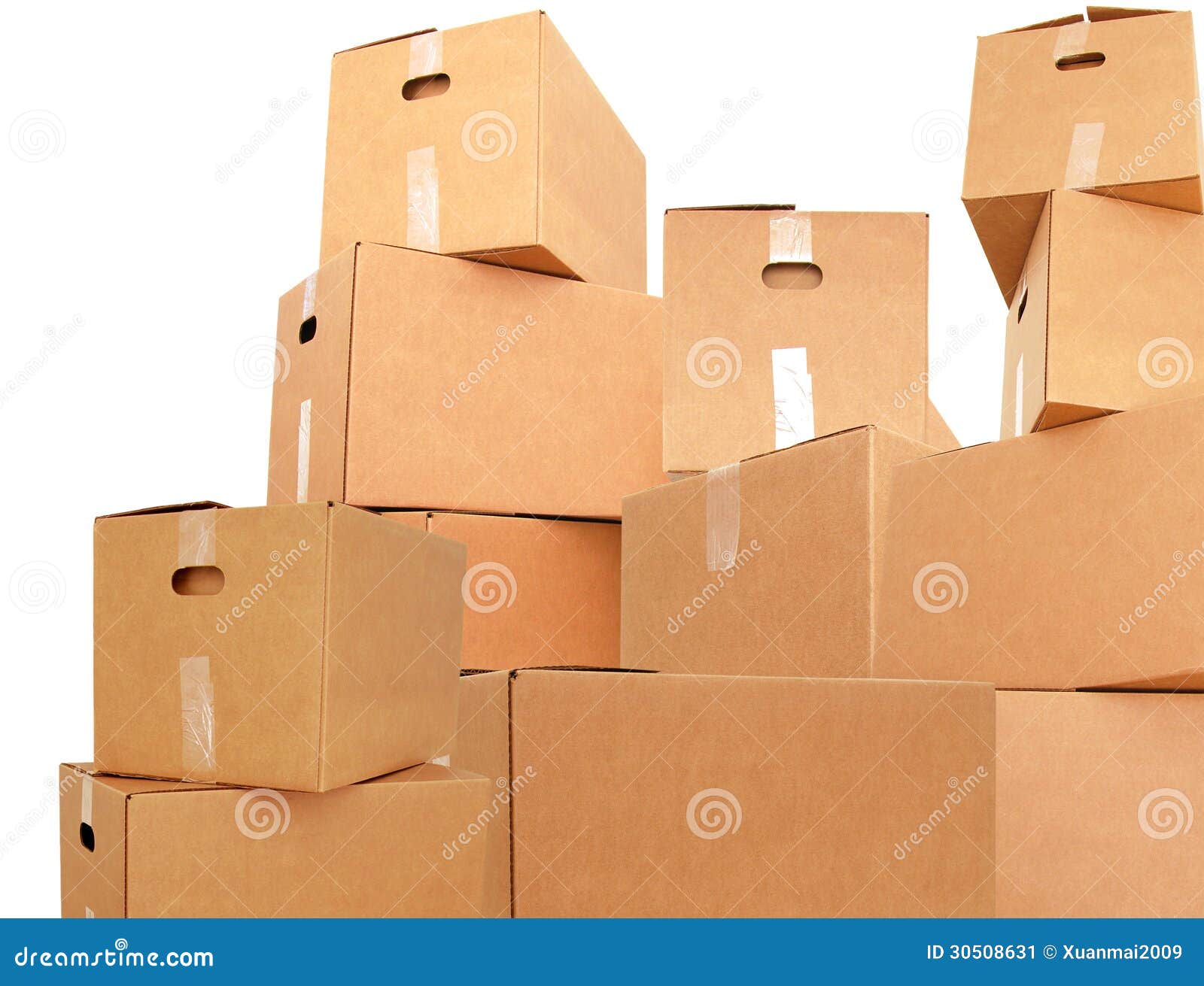 Pile of carton stock image. Image of objects, product - 30508631