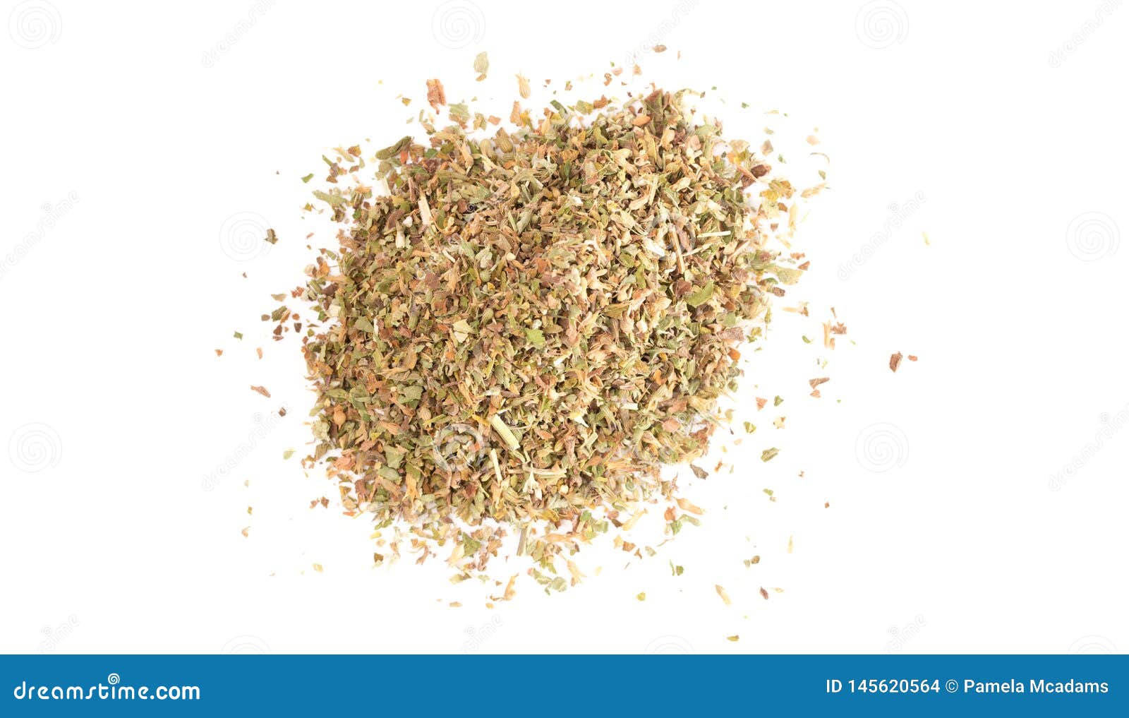 Pile of Catnip on a White Background Stock Photo - Image of white ...
