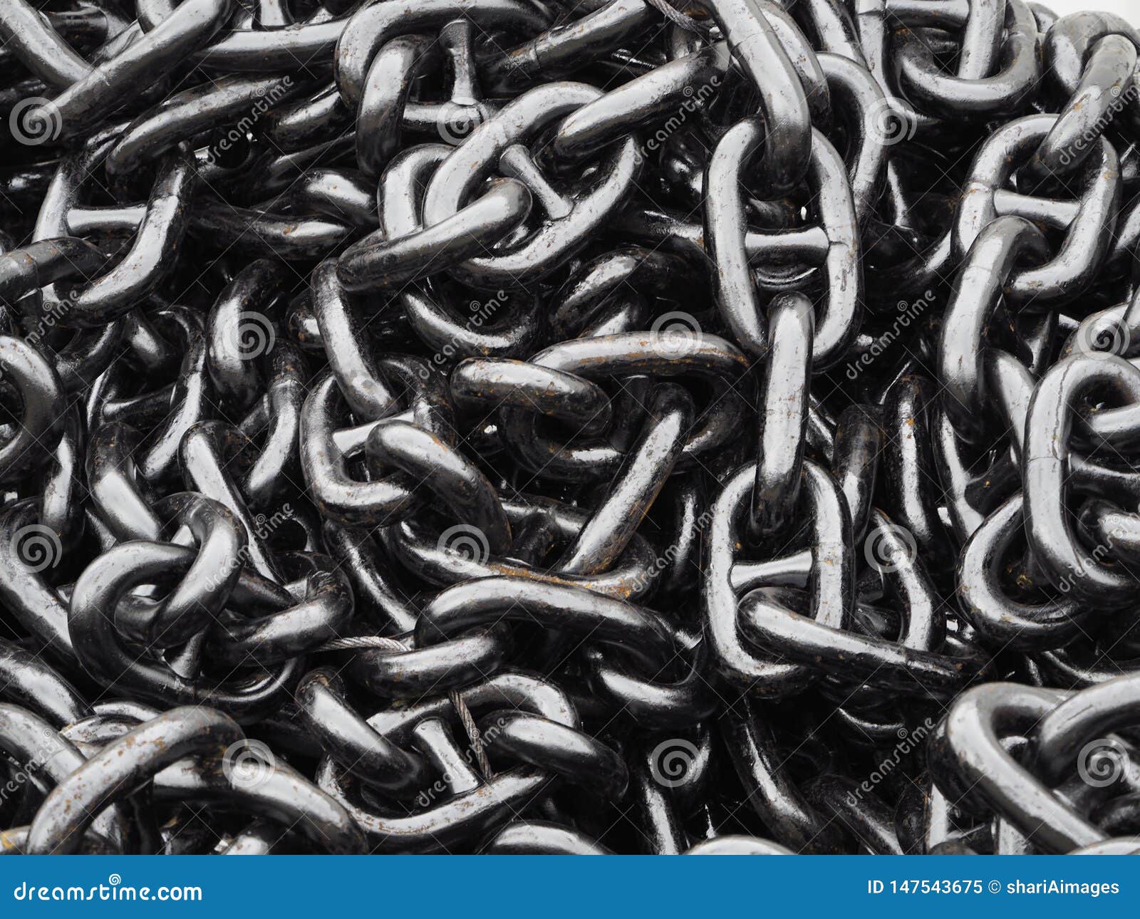 Pile of chain stock image. Image of abstract, durability - 147543675