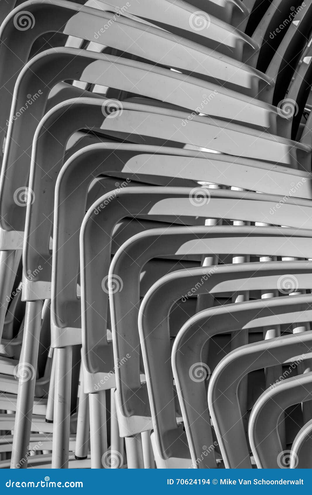 Pile of chairs stock photo. Image of pattern, plastic - 70624194