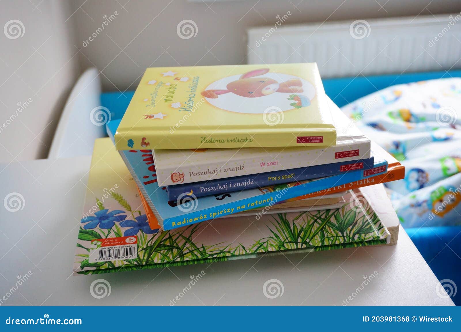 Pile of Child Books on Table Editorial Stock Photo - Image of wooden ...