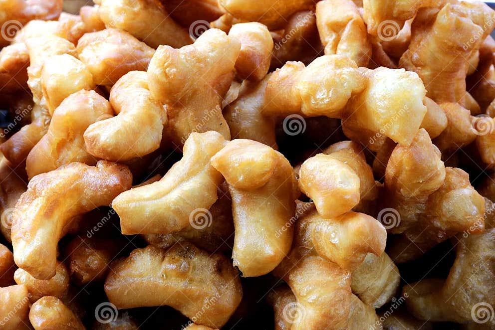 A pile of Chinese cruller stock photo. Image of thai - 41376706