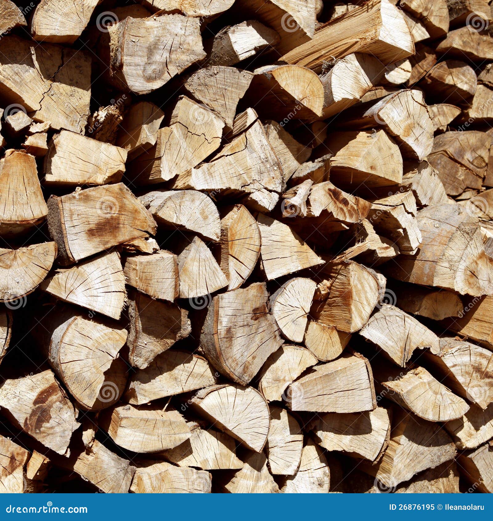 Pile of chopped fire wood stock image. Image of life - 26876195