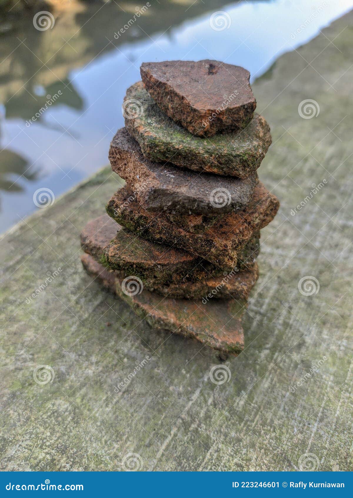 Stone Rubble Gravel Small Background Stock Image | CartoonDealer.com ...