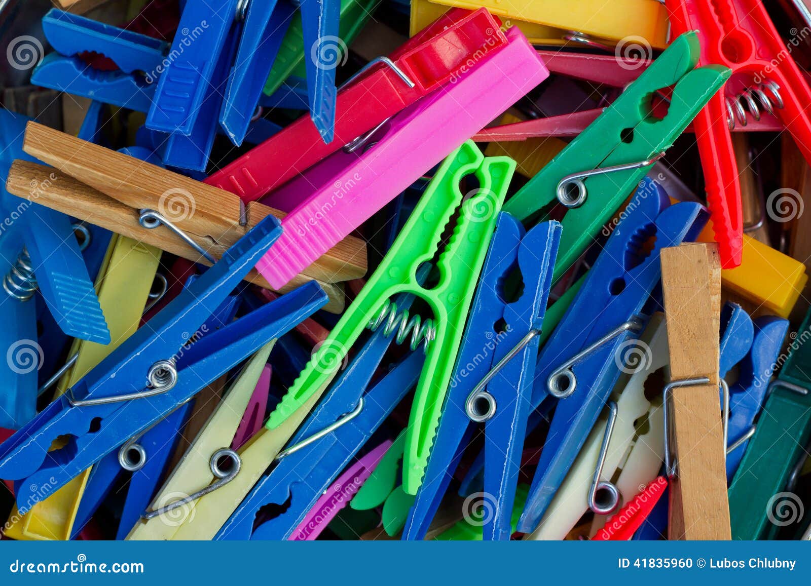 Pile of clothes pegs stock photo. Image of clothes, background - 41835960
