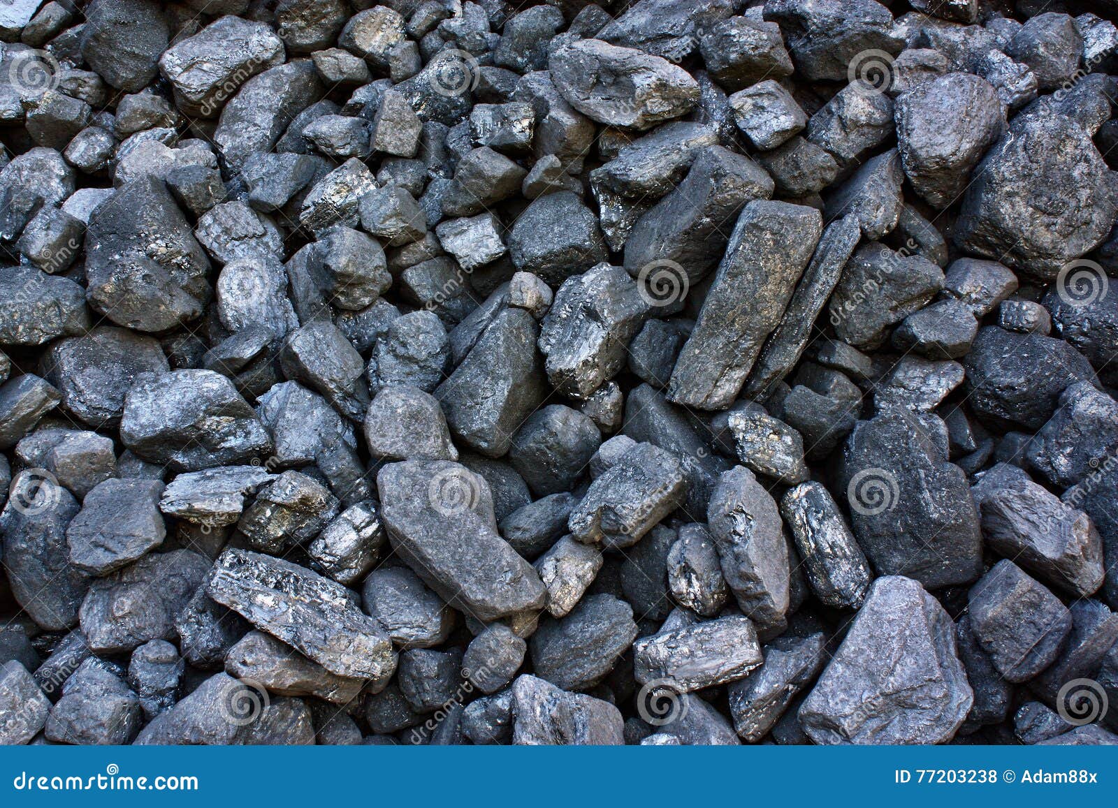 Pile of coal stock photo. Image of black, deposits, mines - 77203238