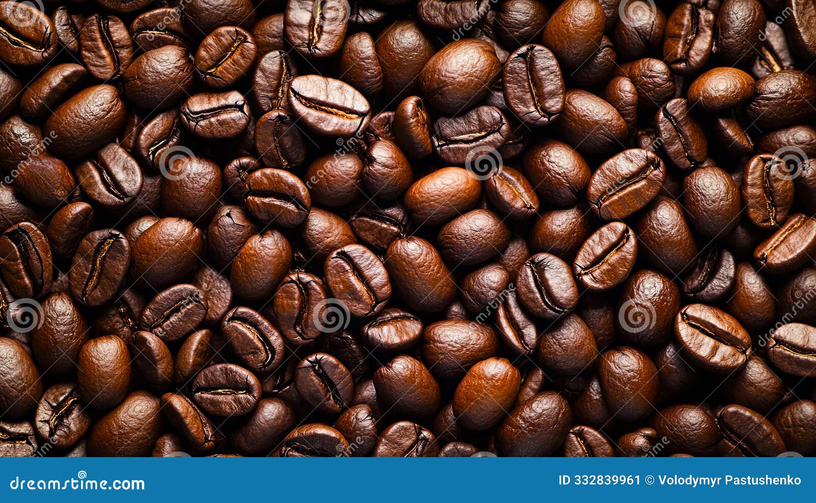 A Pile of Coffee Beans that are All Brown Stock Image - Image of focus ...