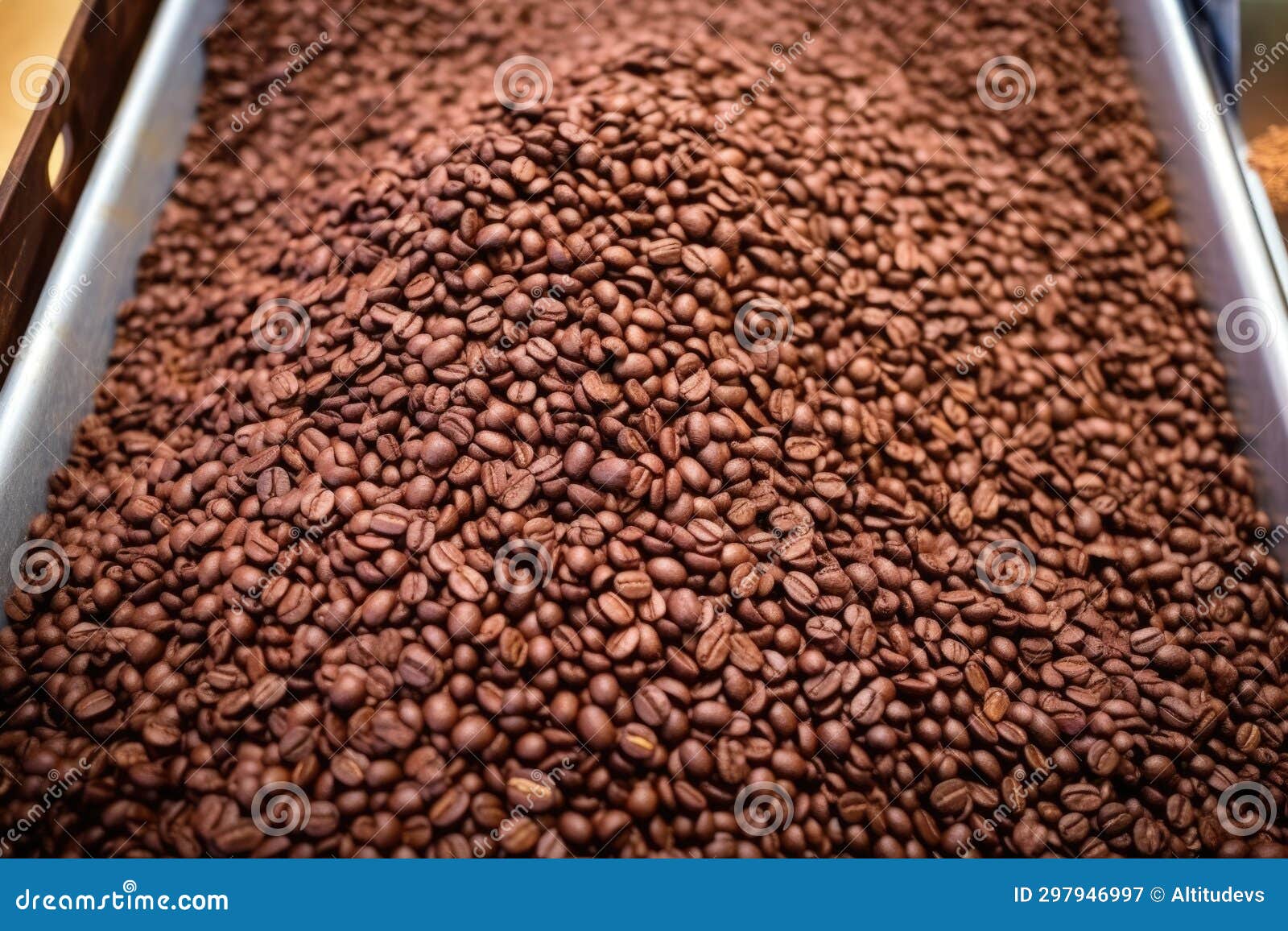 A Pile of Coffee Beans after De-pulping Process Stock Image - Image of ...