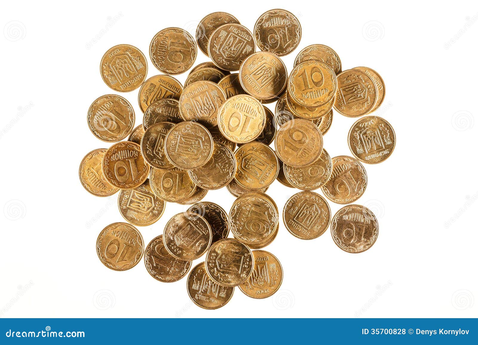 Pile of coins stock photo. Image of investment, cash - 35700828