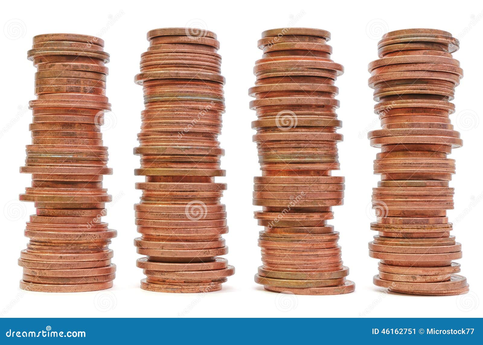 Pile of coins stock image. Image of earnings, cheap, graph - 46162751