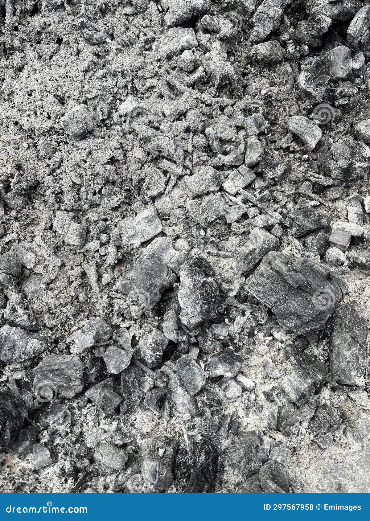 Pile of Cold Campfire Ashes Stock Photo - Image of chunks, camping ...