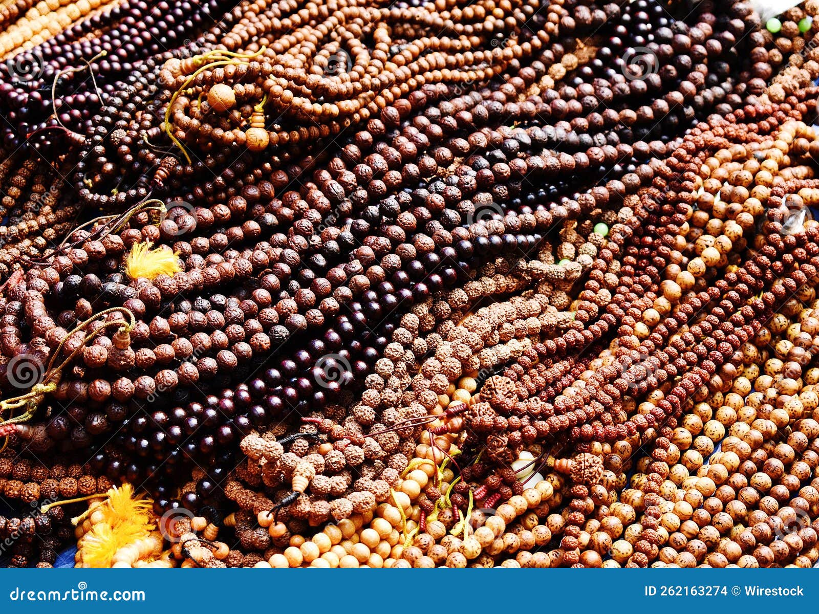 Pile of colorful beads stock photo. Image of jewelry - 262163274