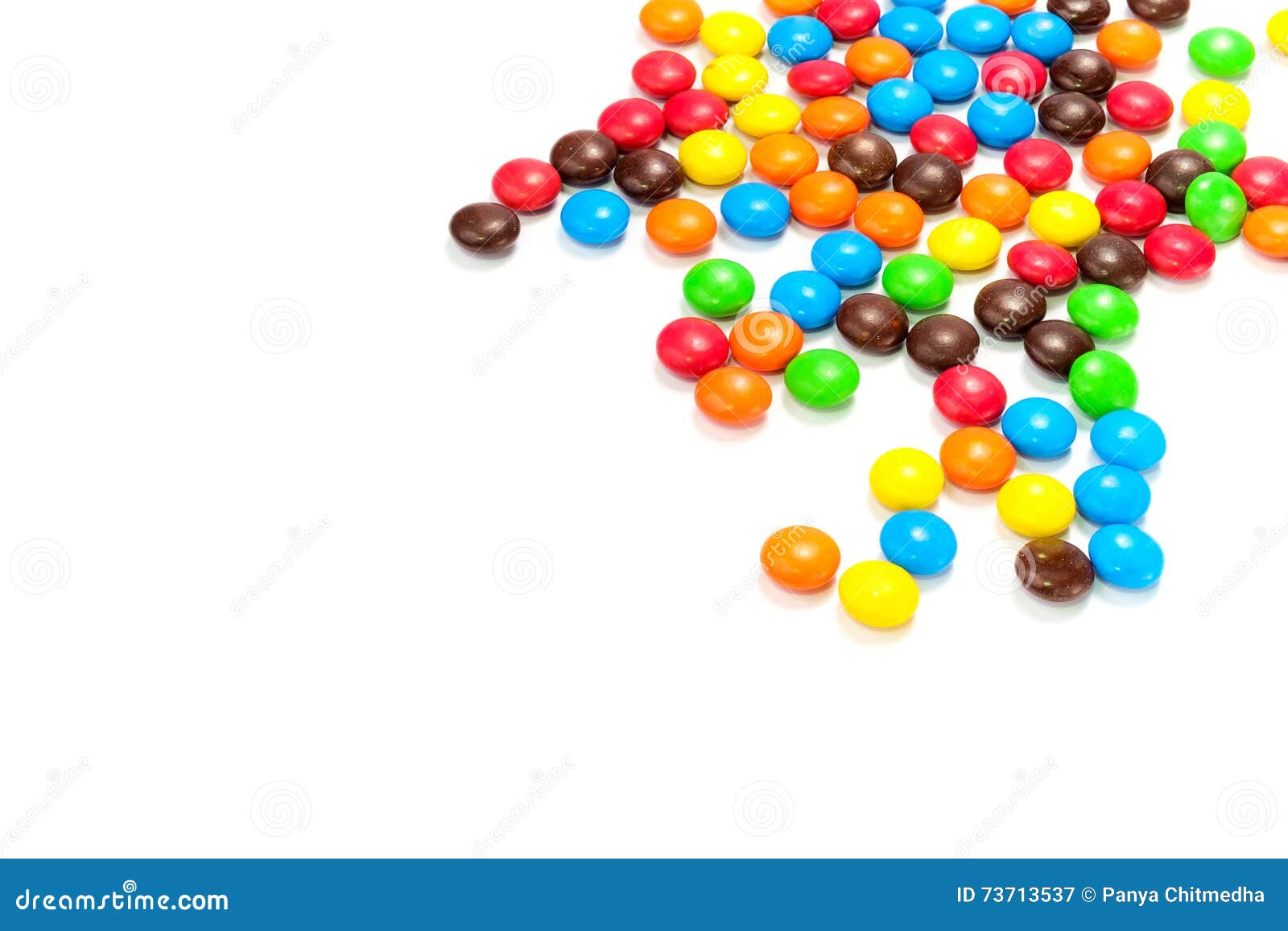 Pile of Colorful Chocolate Candy Stock Image - Image of objects, sweet ...