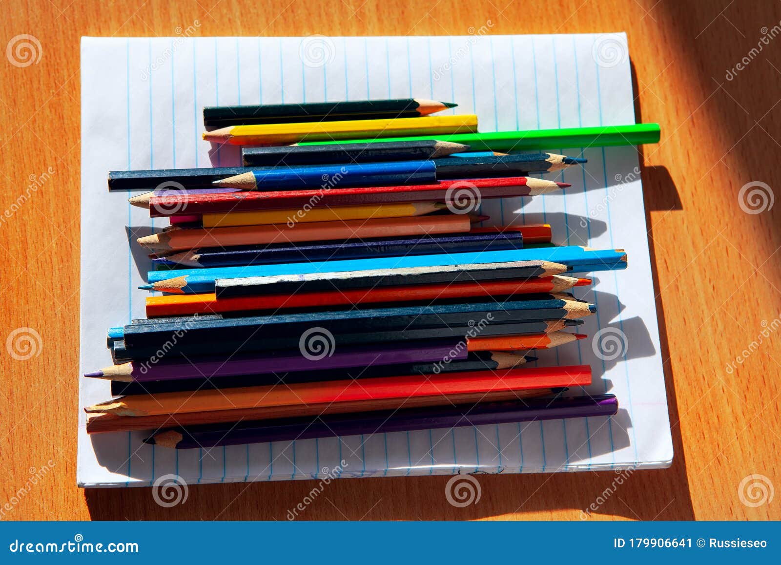 Pile of crayons stock image. Image of colored, palette - 179906641
