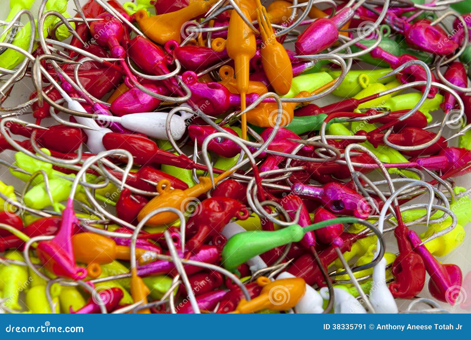 Pile of Colorful Fishing Hooks Stock Image - Image of abstract, hooks ...