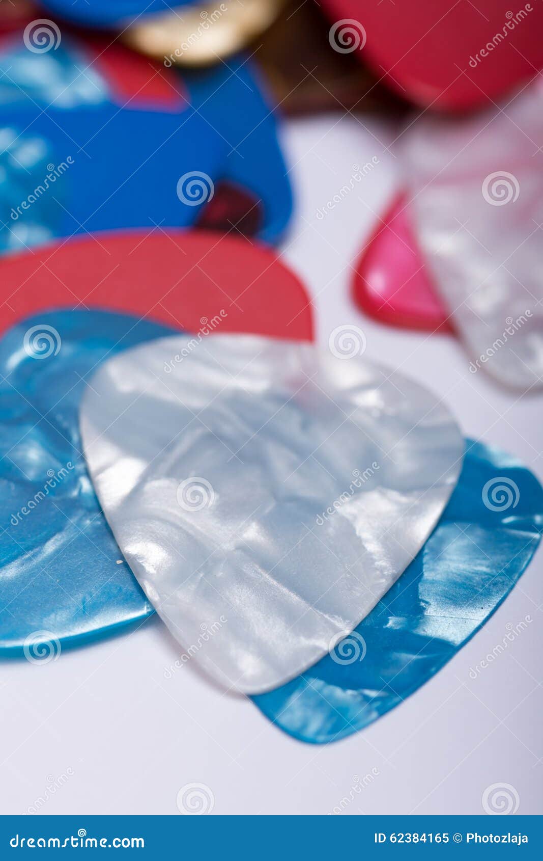 Pile of Colorful Plastic Guitar Picks Stock Image - Image of picks ...