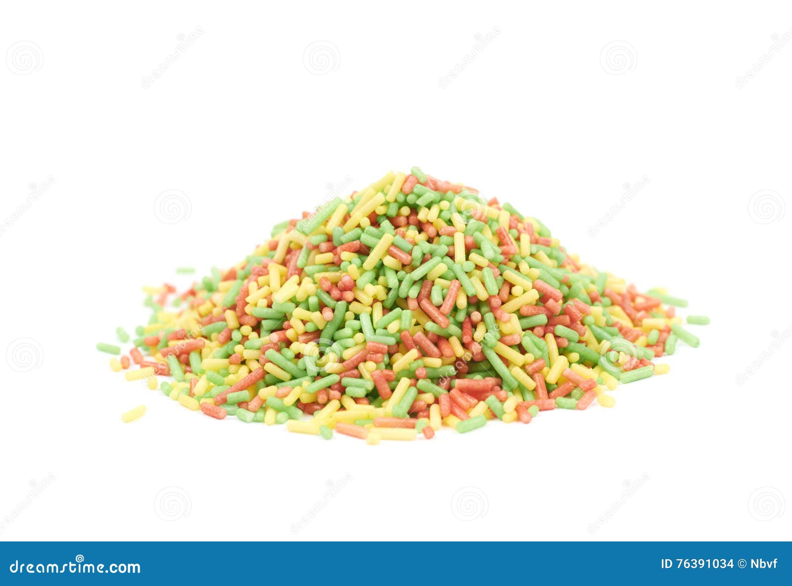 Pile of colorful sprinkles stock photo. Image of decoration - 76391034