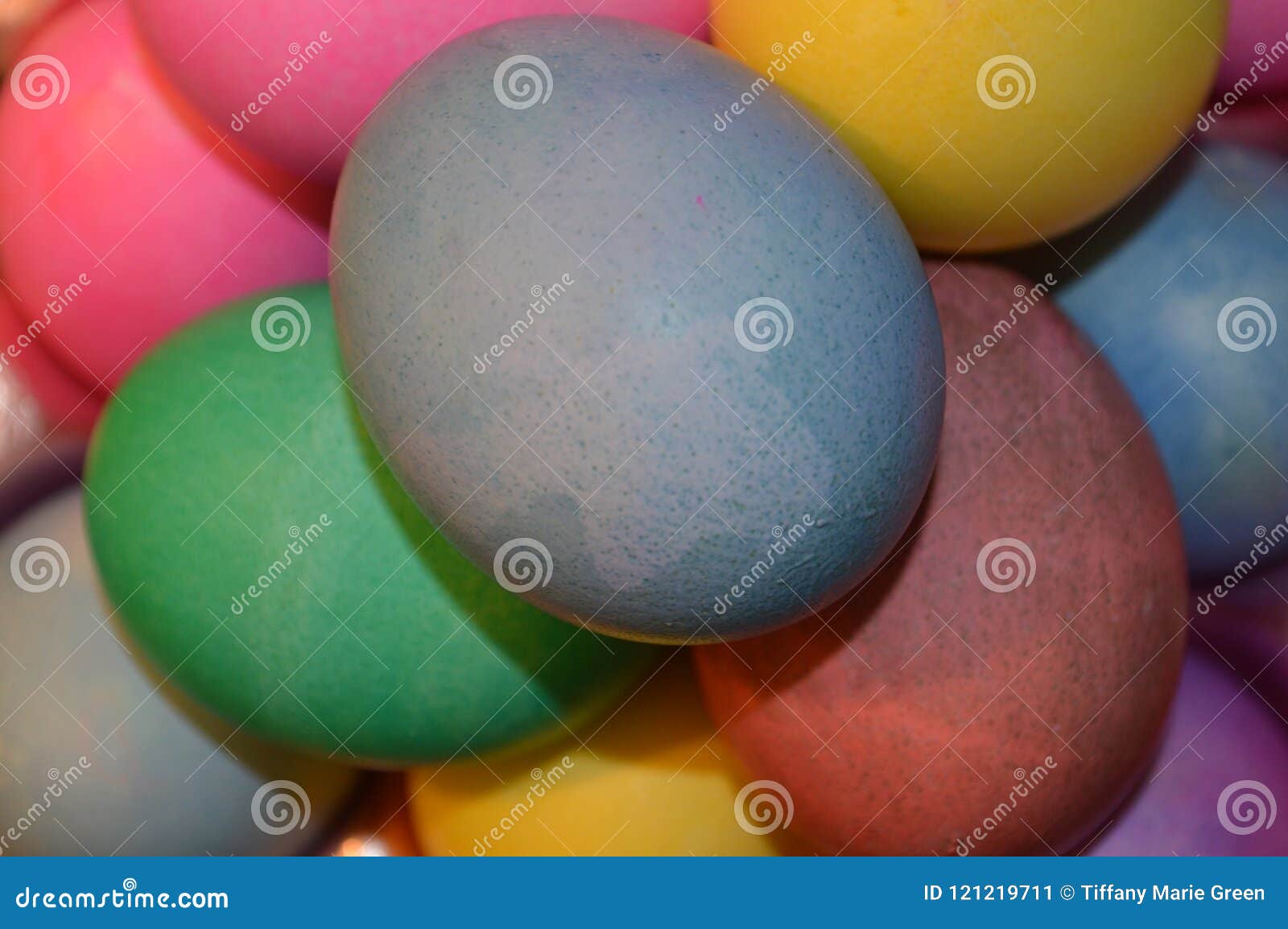 The colorful easter eggs stock image. Image of carton - 121219711