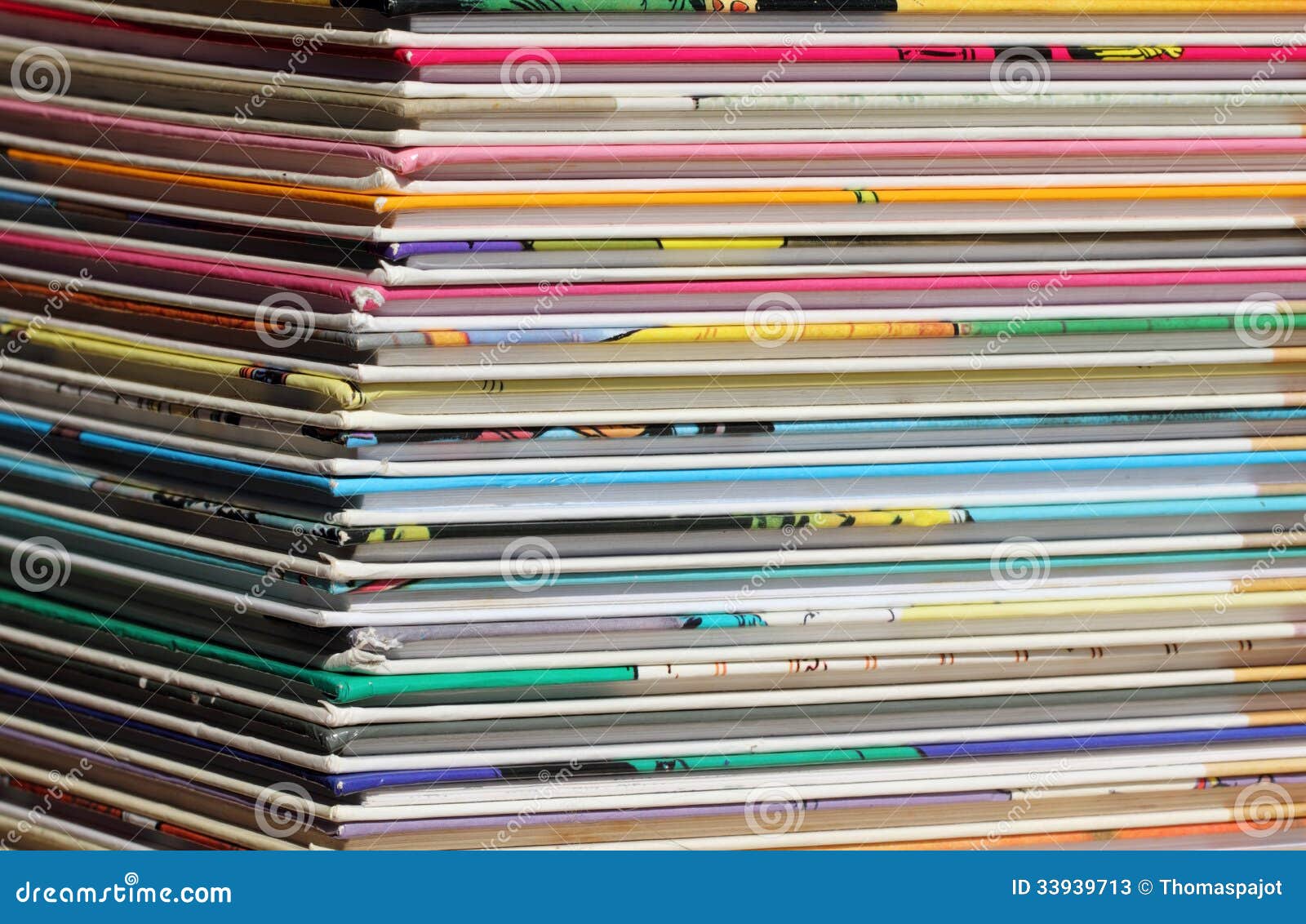 Pile of comics stock image. Image of books, collection - 33939713