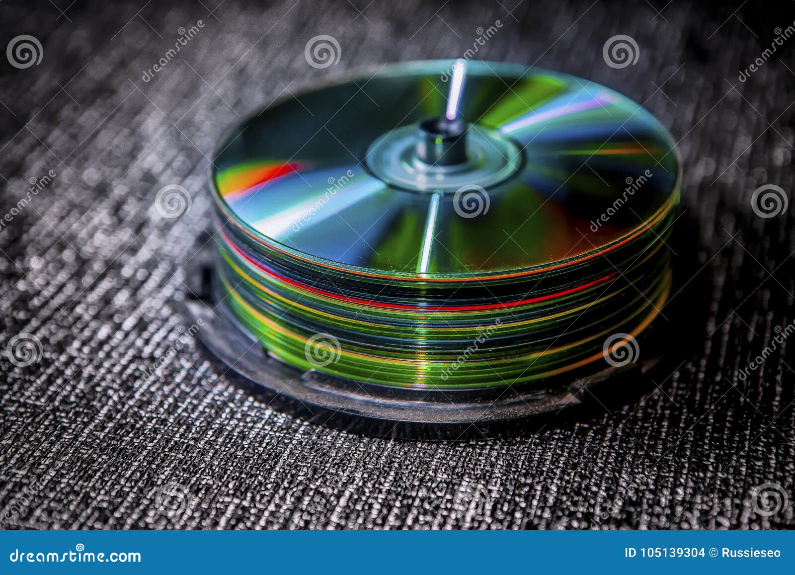 Pile of compact discs stock photo. Image of grey, circles - 105139304