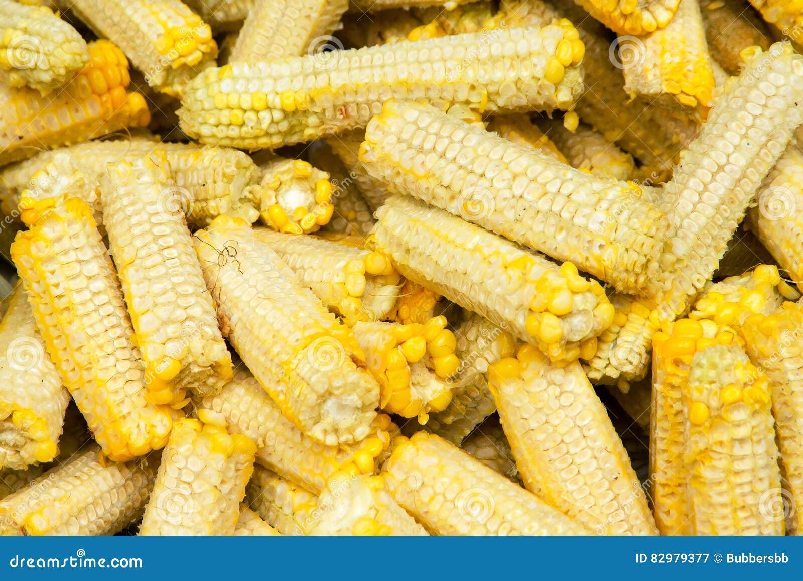 Pile of Corn Cob Kernels Out Stock Image - Image of plant, closeup ...