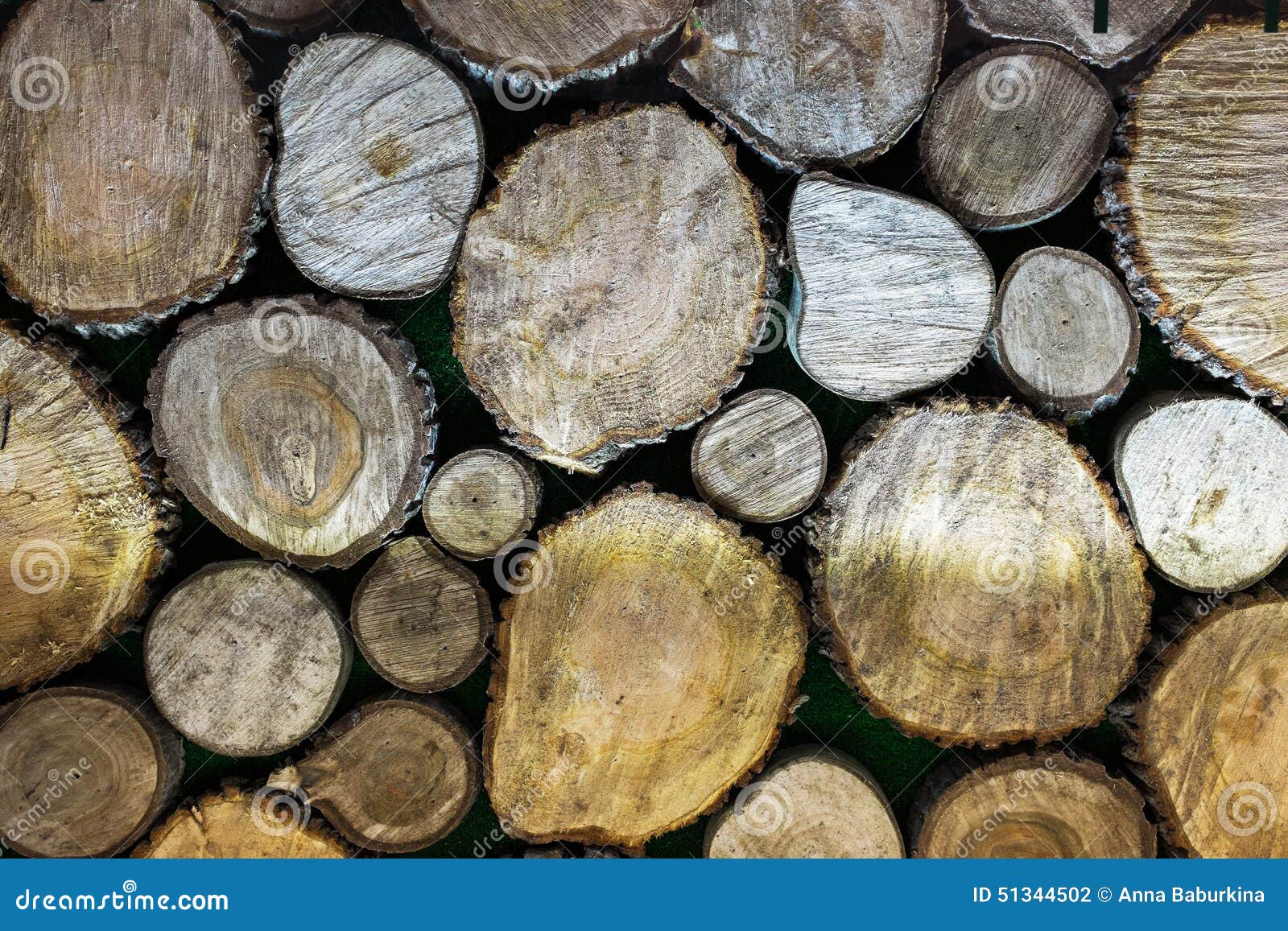 A pile of cut wood stock photo. Image of firewood, rural - 51344502