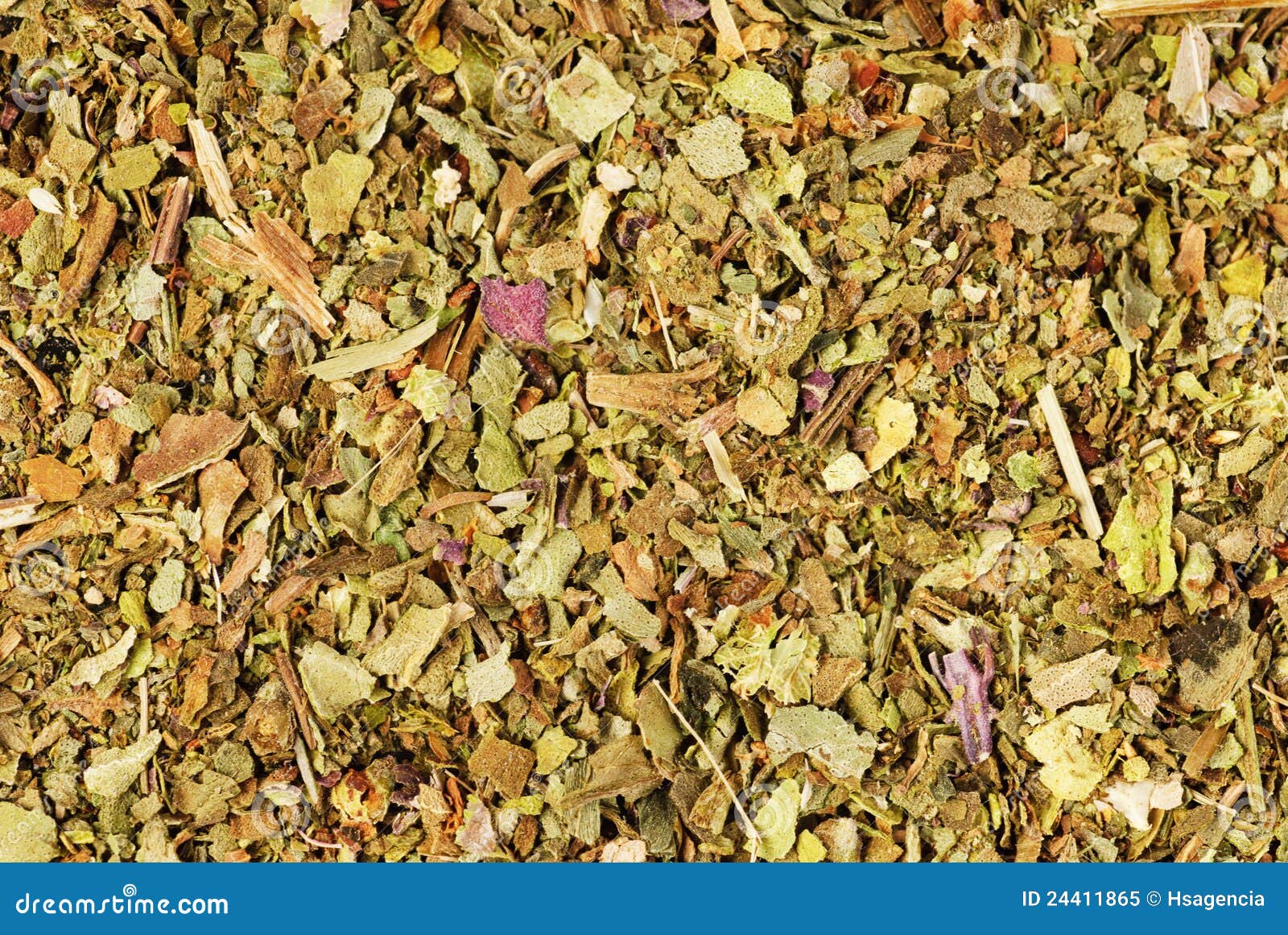 Pile De Basilic Sec Par Prise De Masse ( Image stock - Image du ...