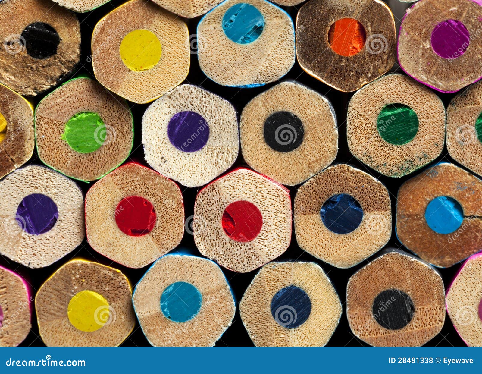 Pile de crayons photo stock. Image du crayon, ustensile - 28481338