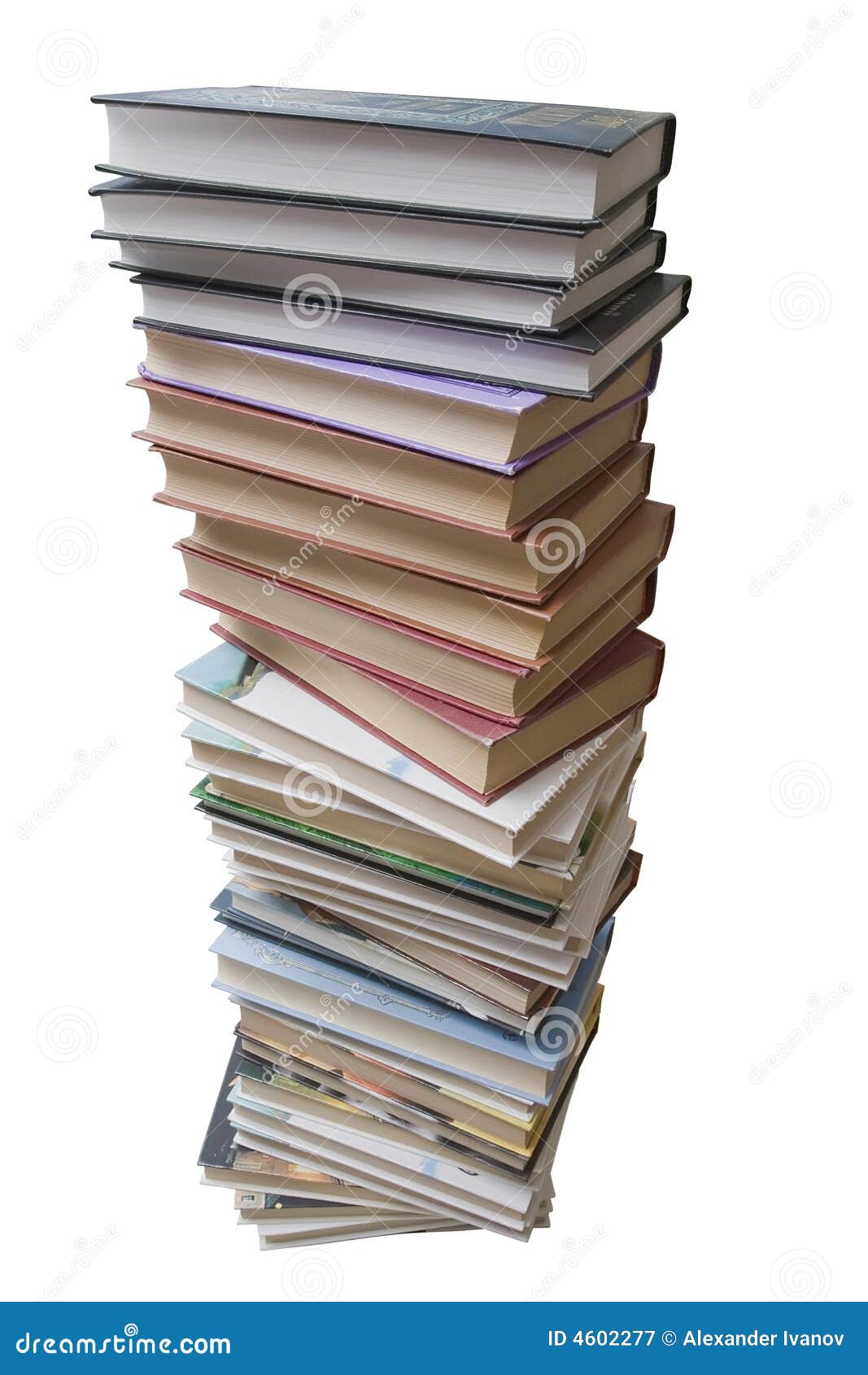 Pile De Livre Photographie stock libre de droits - Image: 4602277